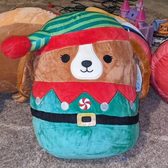 Kellytoy | Toys | Squishmallow Holiday Christmas Puppy Dog Darcy The ...